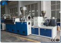 China Twin Screw Plastic Extruder Machine Extrusion Line For Plastic Tube / PVC Pipe for sale
