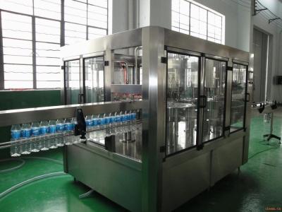China Auto Rotary 3 In 1 PET Water Bottle Filling Equipment 3000BPH-25000BPH for sale
