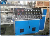 China PP / PE / PET Pipe Plastic Extruder Machine Single Screw High Carrying Capacity for sale