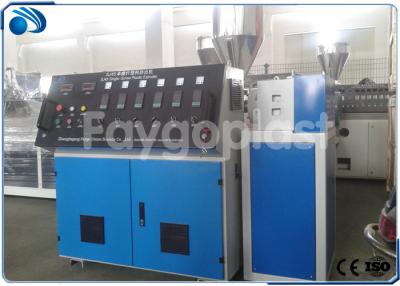 China High Output PP Pipe Single Screw Extruders , Plastic Pipe Manufacturing Machine for sale