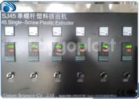China High Output PP Pipe Single Screw Extruders , Plastic Pipe Manufacturing Machine for sale