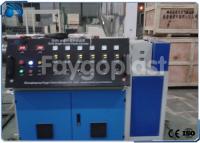 China High Output PP Pipe Single Screw Extruders , Plastic Pipe Manufacturing Machine for sale
