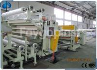 China Full Automatic Plastic Sheet Making Machine , PC Hollow Profile Extrusion Line for sale