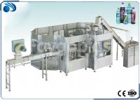 China 3 in 1 Automatic Bottle Filling Machine For Carbonated Drink / Juice Soft Drink 200-2000ml for sale