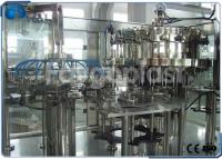 China 3 in 1 Automatic Bottle Filling Machine For Carbonated Drink / Juice Soft Drink 200-2000ml for sale