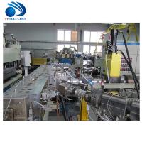 China Spiral Feeding Plastic Board / TPE Sheet Extrusion Line 380V 50Hz CE for sale