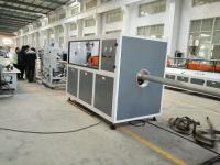 China Plastic HDPE PP Water Gas Pipe Making Machine With PLC Controlling for sale