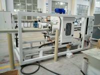 China Plastic HDPE PP Water Gas Pipe Making Machine With PLC Controlling for sale