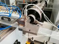 China WPC PVC PP PE Wood Plastic Profile Machine Production Line With CE Certificate for sale