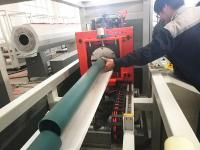 China PP PE PVC Water Electric Supply Double Pipe Plastic Extruder Machine Double Screw for sale
