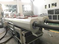 China Plastic Pvc Double Pipe / Profile Plastic Extruder Machine Single Screw Extruder for sale