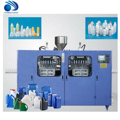 China Double Station Extrusion Blow Molding Machine For Diary / Milk Bottles 0.35L for sale