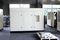 China 10bar 7.5kw Air Cooling Iron Casting Screw Type Air Compressor Low Noice for sale