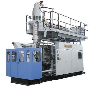 China Plastic Double L Ring 250 Liter Drum Blowing Machine with Mitsubishi PLC for sale