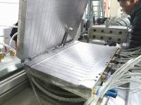 China CaCO3 PVC Ceiling Panel Machine / PVC Ceiling Board Making Machine for sale