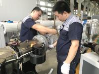 China PVC PP PE PPR Conduit Water Pipe Extruder Making Machine / Tube Production Line for sale