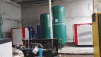 China Stationary Two Screw Type Air Compressor , Industrial Air Compressor for sale