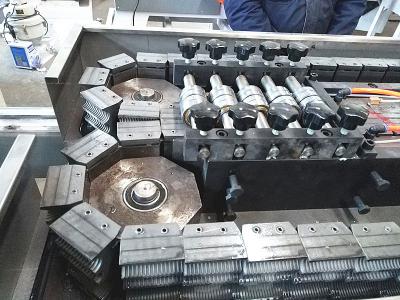 China PP PE Corrugated Pipe Making Machine , Electric Single Wall Corrugated Pipe Machine for sale