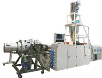 China Water Pipe Plastic Extruder Machine , Flexible PP PE PVC Pipe Making Machine for sale