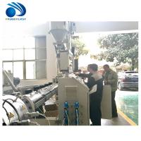 China Water Pipe Plastic Extruder Machine , Flexible PP PE PVC Pipe Making Machine for sale