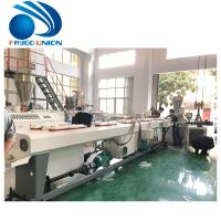 China Twin Screw 20-110mm Pvc Pipe Making Machine PP PE HDPE Tube Extrusion for sale