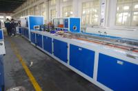China Plastic Profile Production Line Making For PVC Wood Profile , WPC Profile Extrusion Line for sale