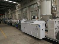 China PE Plastic Pipe Making Machine , Water Supply And Gas Supply Pipe Extrusion Line for sale