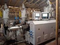 China PPR Pipe Making Machine , Plastic Tube Making Machine PP PE Pipe Extrusion for sale