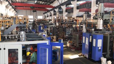 China Smooth Running Safe Extrusion Blow Molding Machine For 25L Plastic Drums for sale