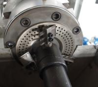 China PVC UPVC CPVC Plastic Pellet Extruder Machine With Hot Cutting System for sale