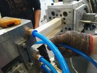 China Truncking Cable Making Pvc Profile Machine , Pvc Profile Extrusion Line for sale