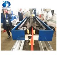 China Corrugated Pvc Pipe Making Plant For Garden Hose , Single - Screw Design for sale