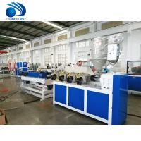 China CE Plastic Pipe Manufacturing Machine Conduit Corrugated Tube Making for sale