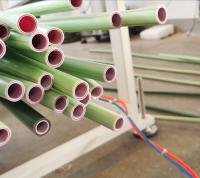 China 20-110mm Multilayer PPR PE Pipe Extrusion Line Plastic Tube Making Machine High Speed for sale