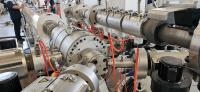 China Single Screw PPR Plastic Pipe Making Machine For Multi Layers Pipe for sale