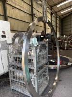 China Alloy 825 / UNS N08825 Blind Pipe Flanges Steel Forged Flanges EN1092-1 Type 01 for sale