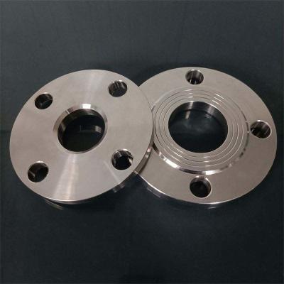 China Duplex 2205 Weld Neck Flange EN 1092-1 PN40 Butt Weld Flange for High-Pressure Applications for sale