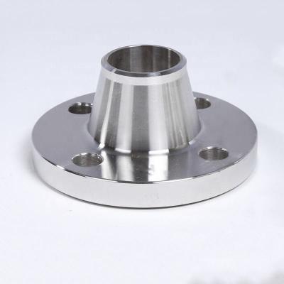 China Welding Neck Flange WN Flange with L=697MM Ring Type Joint and High Corrosion Resistance for sale
