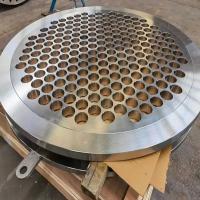 China X6CrNiTiB18-10 CNC Machining Heat Exchanger Duplex Stainless Steel Hole Flange Tube Sheet Flange 1.4941 FLANGES for sale