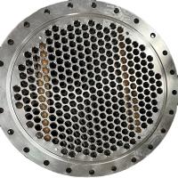 China X6CrNiTiB18-10 CNC Machining Heat Exchanger Duplex Stainless Steel Hole Flange Tube Sheet Flange 1.4941 FLANGES for sale