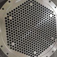 China Flange Tube Sheet for Heat Exchangers Ø1270 mm Thickness 148 mm Material A182 F316L for sale