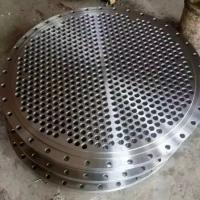 China Flange Tube Sheet for Heat Exchangers Ø1270 mm Thickness 148 mm Material A182 F316L for sale