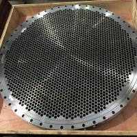 China Flange Tube Sheet for Heat Exchangers Ø1270 mm Thickness 148 mm Material A182 F316L for sale