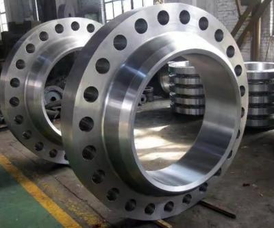 China Precision Forged Steel Flanges with EF+LF+VD Melting Process and Hot Pushing Technique for Industrial Pipeline Connections for sale