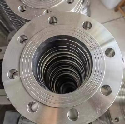China Welding Neck Flange with Bevel End ANSI B16.25 and Ring Type Joint (RTJ) for High Corrosion Resistance for sale