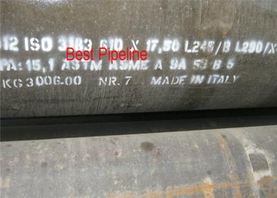 China EN 10208-2; L415MB  spiral welded pipes in Pipe Size :508   NACE MR0175  PSL2   Production Year :2018 for sale