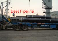 China DIN 30670 Fusion Bonded Epoxy Coated Steel Pipe With Guaranteed Coating Properties for sale