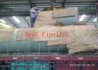 China NFA 49-710 Polyethylene Coated Steel Pipe 610 x 6.3 Thickness St 52.0 Grade for sale
