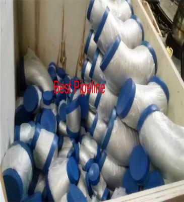 China UNS S31254  Stainless Steel Fittings Austenitic  S31803 20 Sch 140 Elbow for sale