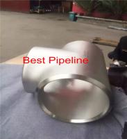 China Large Size Stainless Steel Fittings  Inconel 800H / 800HT N08810 / N08811   Inconel 625  N06625  Incoloy 825  N08825 for sale